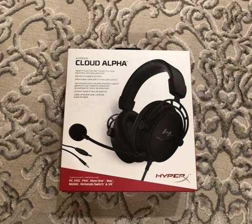 Игровая гарнитура Hyperx Cloud alpha