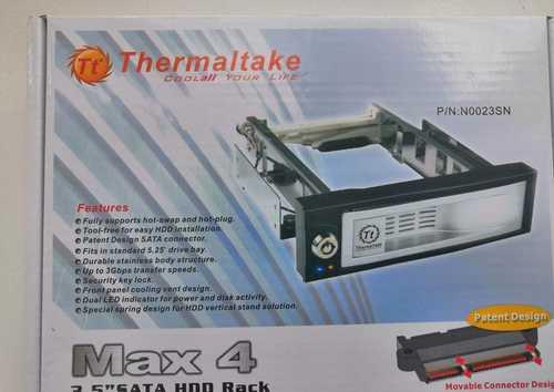 Thermaltake Max4 3.5" SATA HDD rack