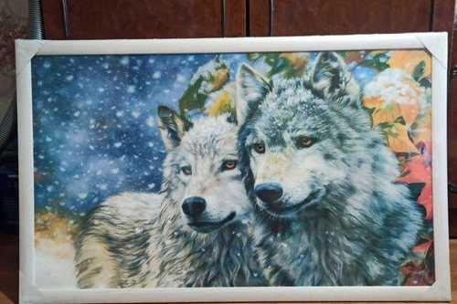 Картина "Волки"