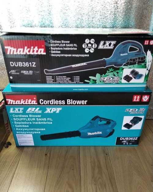 Аккумуляторная воздуходувка makita