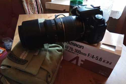 Nikon d80+Tamron AF70-300 f/4-5,6 di ld macro 1:2
