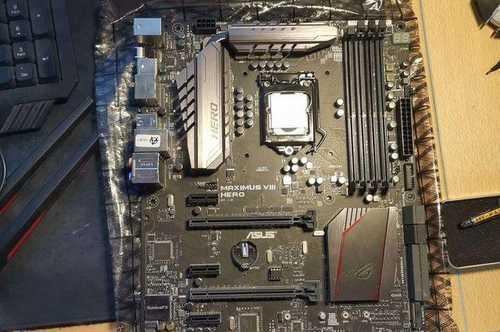 Asus Maximus viii Hero + аналог i9 10980hk