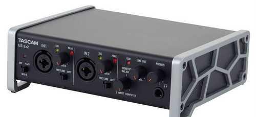 Аудиоинтерфейс Tascam US-2x2