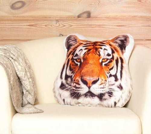 Тигр. Декоративная подушка в виде тигра