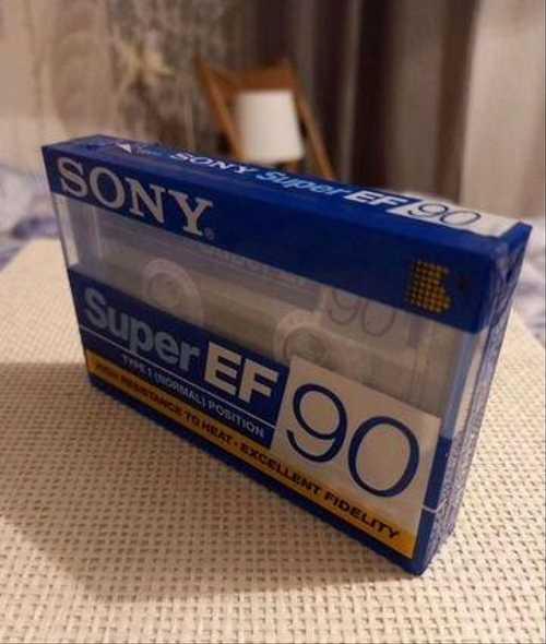 Аудиокассета Sony Super EF-90