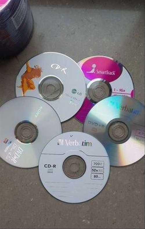 Болванка CD DVD 100 шт