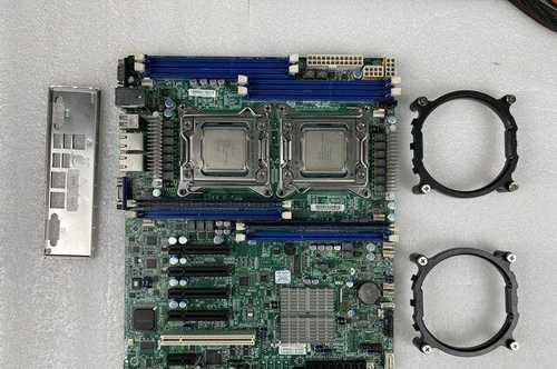 Сборка 64. Supermicro x9drl-if. Super x9drl-if Rev 1.01. Supermicro x9drl-if(ATX, 8dimm, c602). E5 2696 v2.