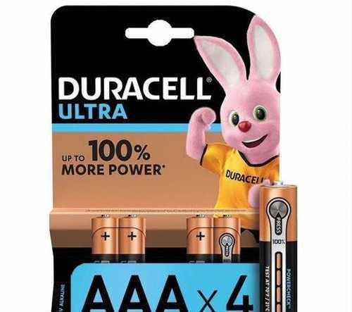 Батарейка Duracell ultra power LR03/LR6