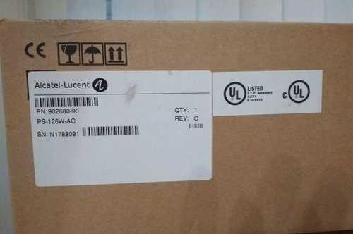 Блок питания Alcatel-Lucent 6850 ps126w-ac