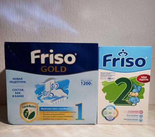 Молочная смесь Friso 1 и 2