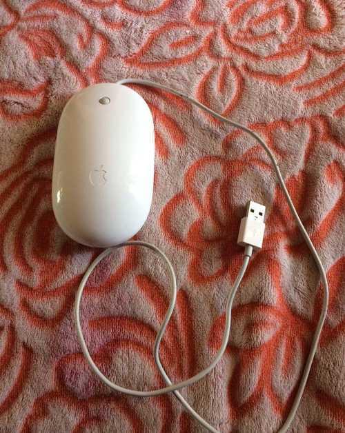 Мышь Apple проводная