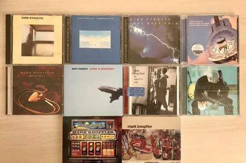 Dire Straits, Mark Knopfler - импортные CD