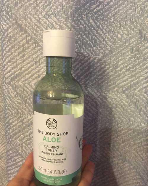 Тоник для лица the body shop aloe