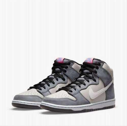Nike SB Dunk High ProMedium Grey Pink DJ9800-001