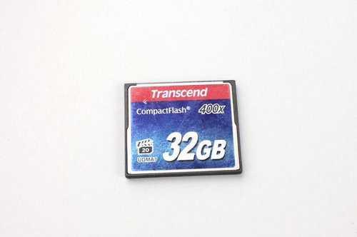 Карта памяти CF Transcend 32gb