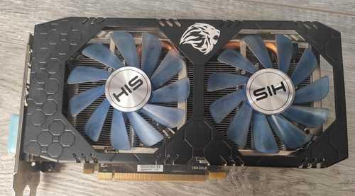 Видеокарта HIS RX570 IosQ X2 4GB