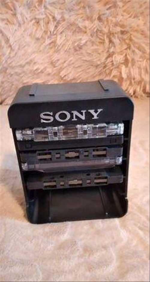 Бокс кассетница для аудиокассет sony