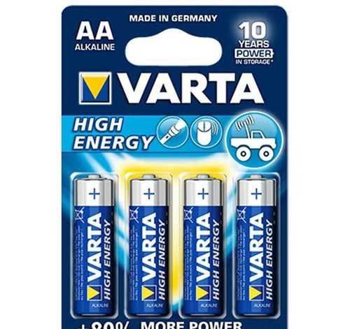 Батарейка Varta LR06 High Energy BL4 Опт