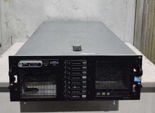 Сервер dell PowerEdge R900 E7330/24гб/8*300гб