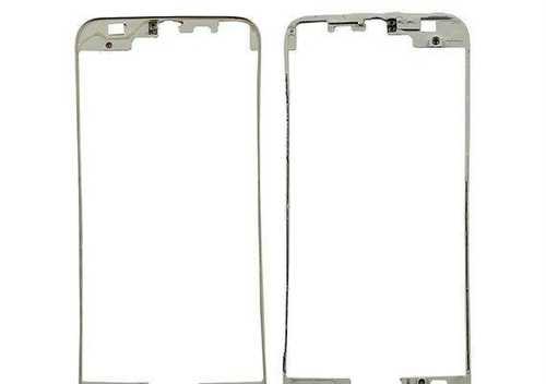 Рамка под тачскрин iPhone 5S белая (с клеем),новая