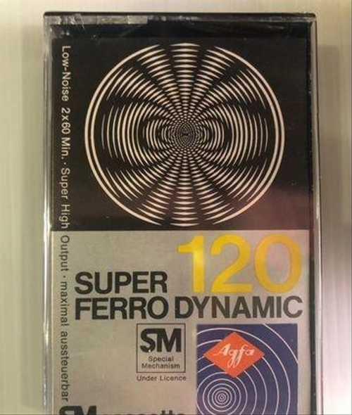 Аудиокассета agfa SuperFerro dynamic 120