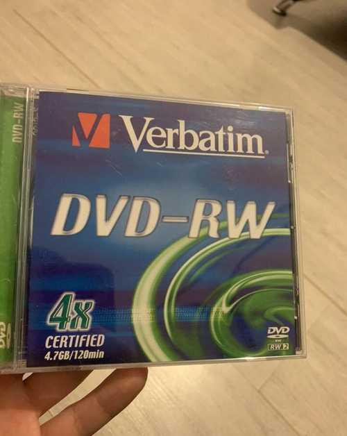 Чистые DVD+RW диски