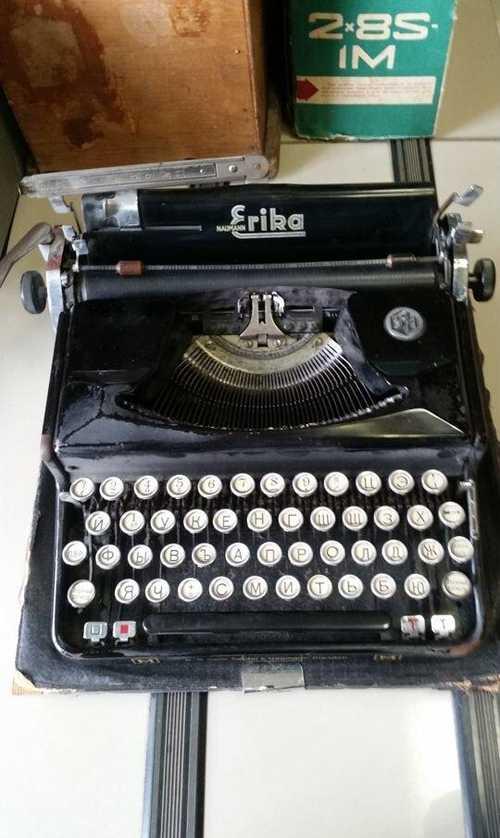 Пишущая машинка немецкая