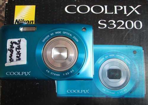 Nikon Coolpix S3200 ошибка объектива, по частям
