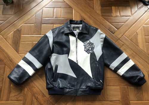 Кожаная куртка бомбер Rocawear
