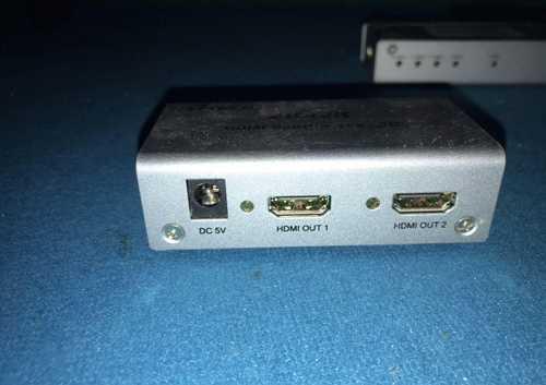 Сплинтер, Разветвитель dtech hdmi spliter 1х2 -3d