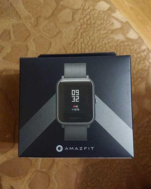 Часы xiaomi amazfit bip с gps новые. упаковка не в