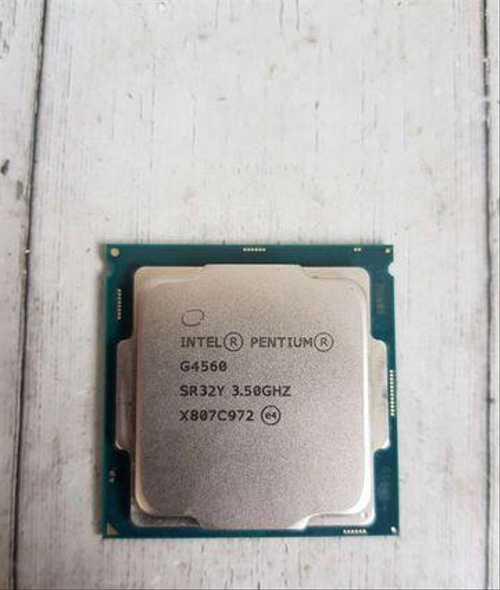 Процессор Pentium G4560 LGA 1151