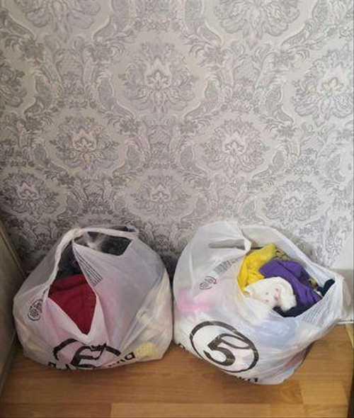 Два пакета вещей. Девочка 0+