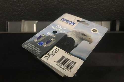 Картриджи Epson T007, 3 шт. комплектом