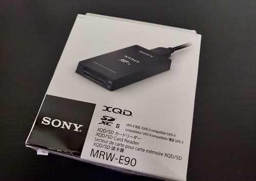 Sony передач. Картридер Sony MRW-e90 XQD SD. Card Reader Sony XQD MRW-e80. Sony MRW-e80. Card Reader ll ahcun000.