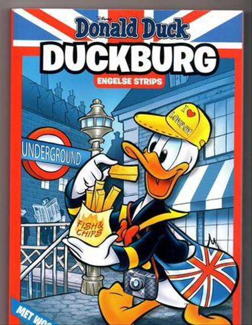 Donald Duck. Duckburg. Комиксы на английском