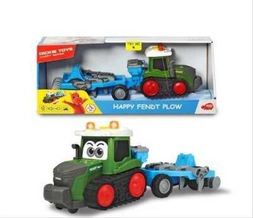 Игрушка Dickie Toys Трактор Happy Fendt с плугом 3