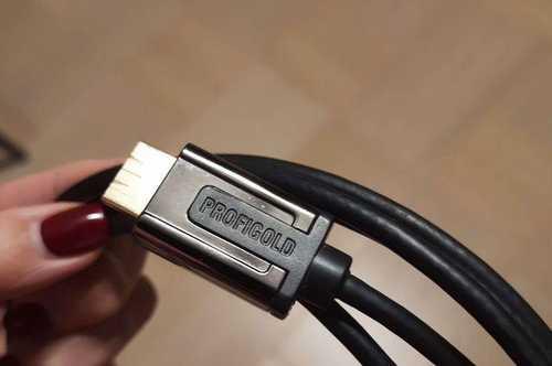 Высокоскоростной кабель Profigold hdmi + Ethernet