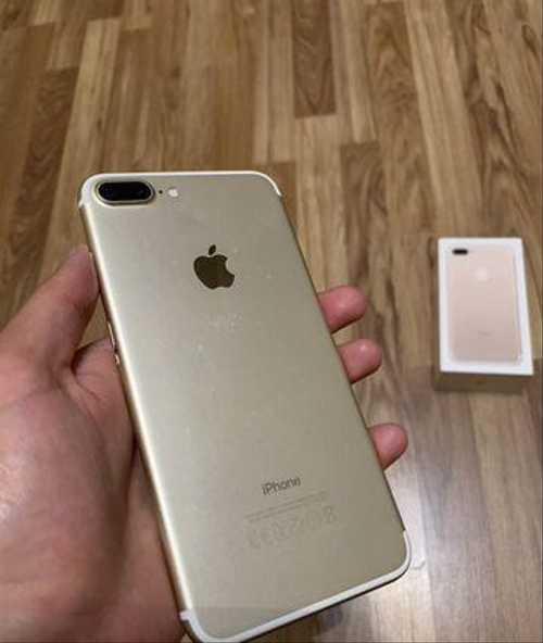 iPhone 7plus 256 gold