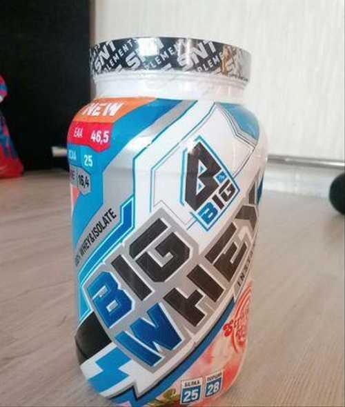 Продам протеин BIG whey, вкус клубничная конфета