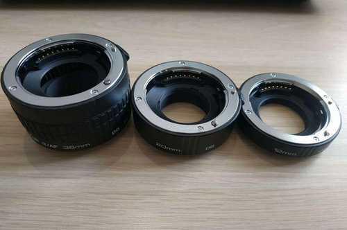 Макрокольца Kenko Extension Tube Set DG для Sony A