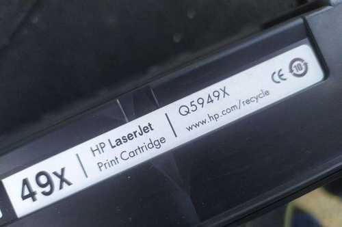 Картридж лазерный HP (Q5949X) LaserJet 1320/3390/3