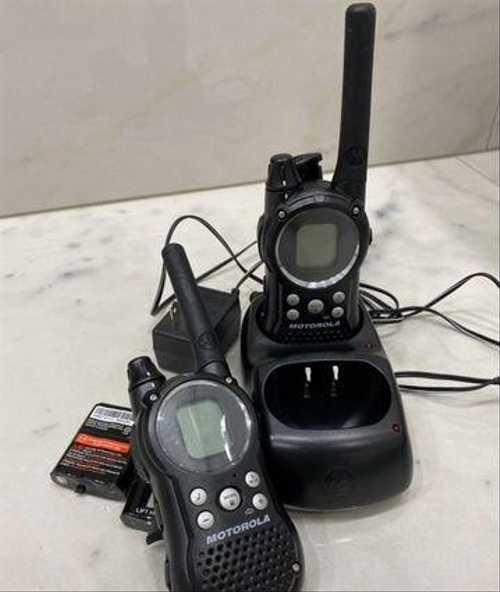 Рации Motorola T9500 с зарядным устройством. 2 шт