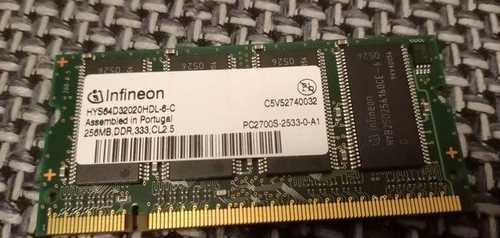 Оперативная память Infineon HYS64D32020HDL-6-C
