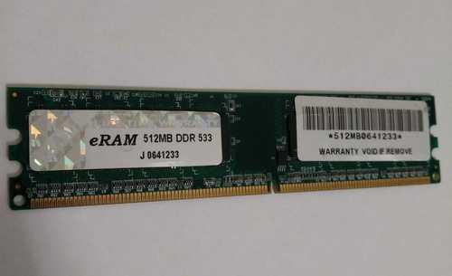 Оперативная память Hynix eRam 512 MB DDR2 sdram