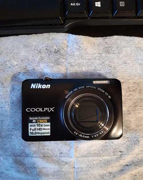 Nikon coolpix S6300, идеальное состояни