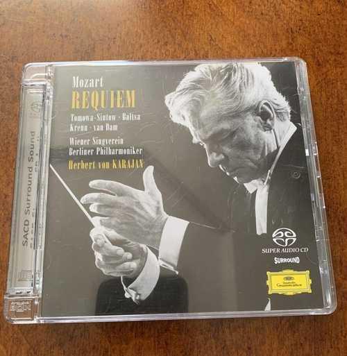 Mozart Requiem Herbert von Karajan sacd диск