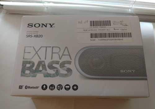 Колонка sony SRS-XB20