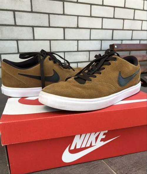 Кеды nike SB Check Solarsoft Skateboarding Shoe Пе
