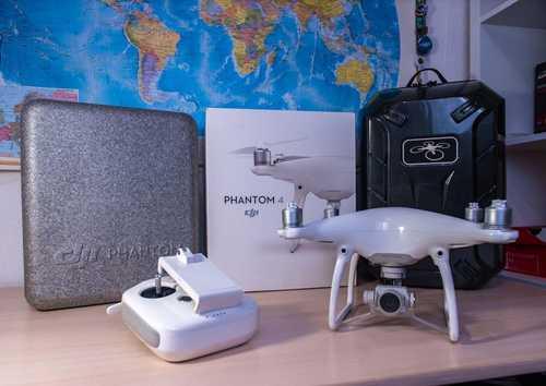 DJI Phantom 4 (полн. компл.) + рюкзак